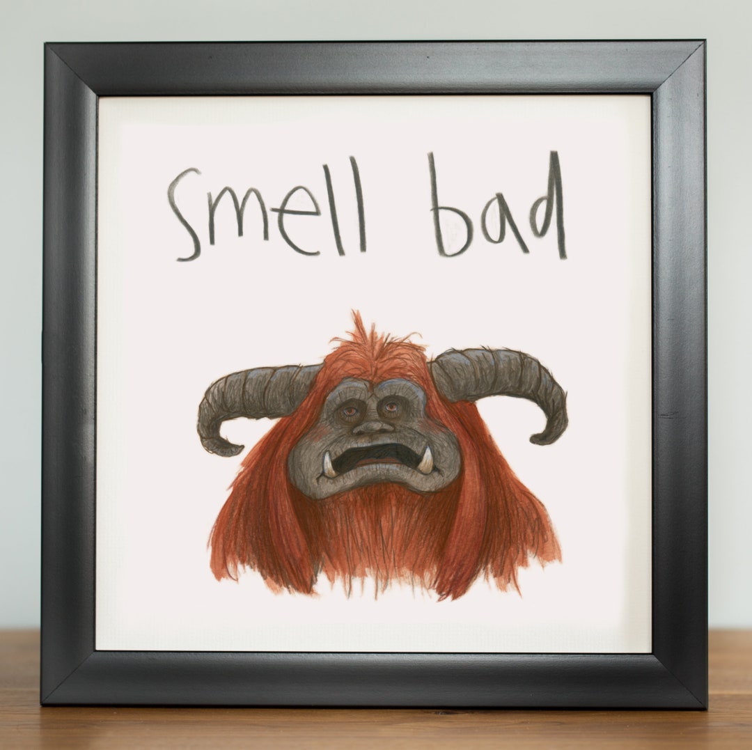 Labyrinth Ludo Art Print: Smell Bad, Funny Movie Gift - Etsy