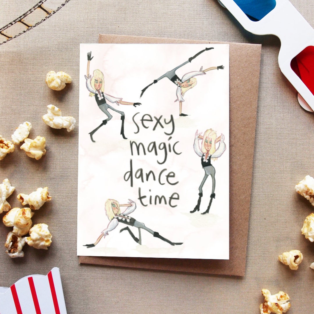 Sexy Magic Dance Time - Greeting Cards - Labyrinth David Bowie Goblin King Movies Film Cinema ...