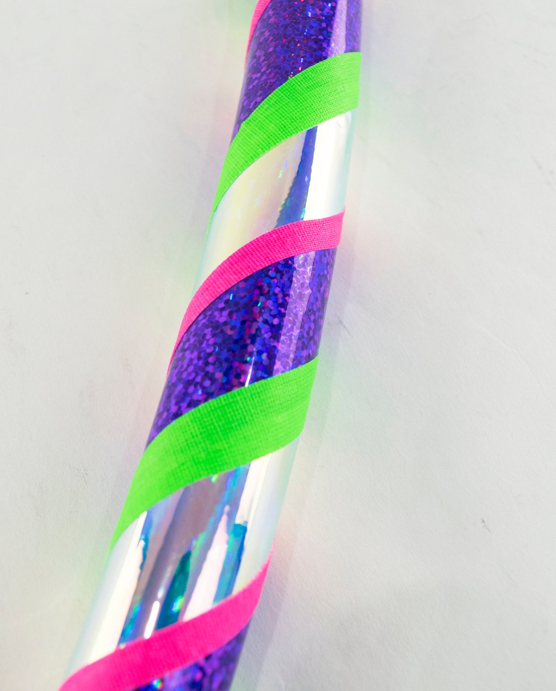 Disco Confetti Collapsible Hula Hoop // Custom // Any Size // Fitness ...