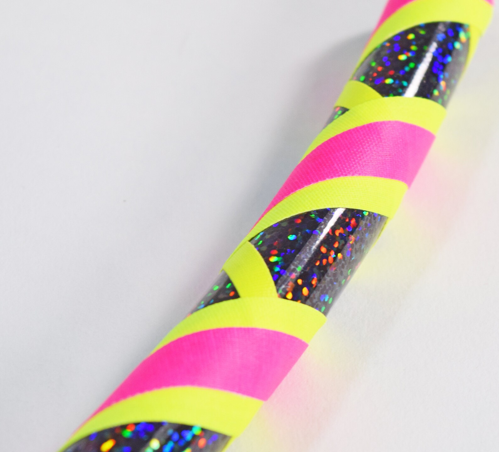 UV Glow Black Sparkle Neon Pink Yellow Collapsible Hula Hoop/ | Etsy