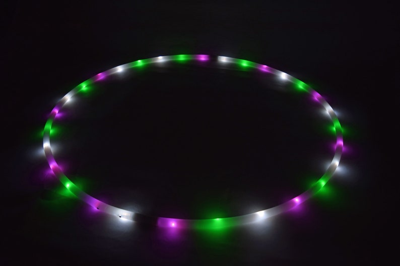 LED Light up Hula Hoop Pink Green White - Etsy