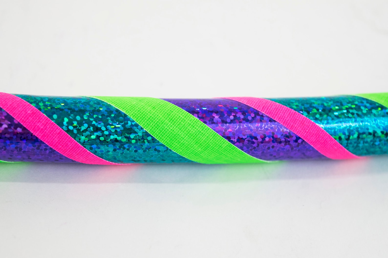 Turquoise & Purple Sparkle Collapsible Hula Hoop // Custom // | Etsy