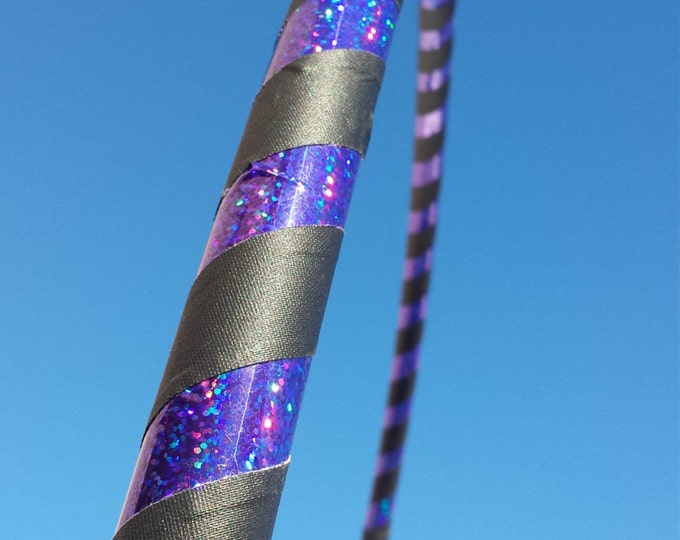 Collapsible Hula Hoop // Size 38 // Purple Daze // Ready - Etsy