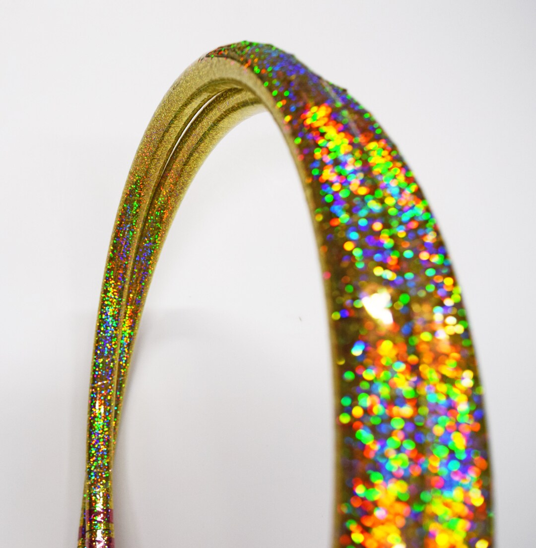 DELUXE Sparkle Travel Hula Hoop // Any Tubing // Any Size ...