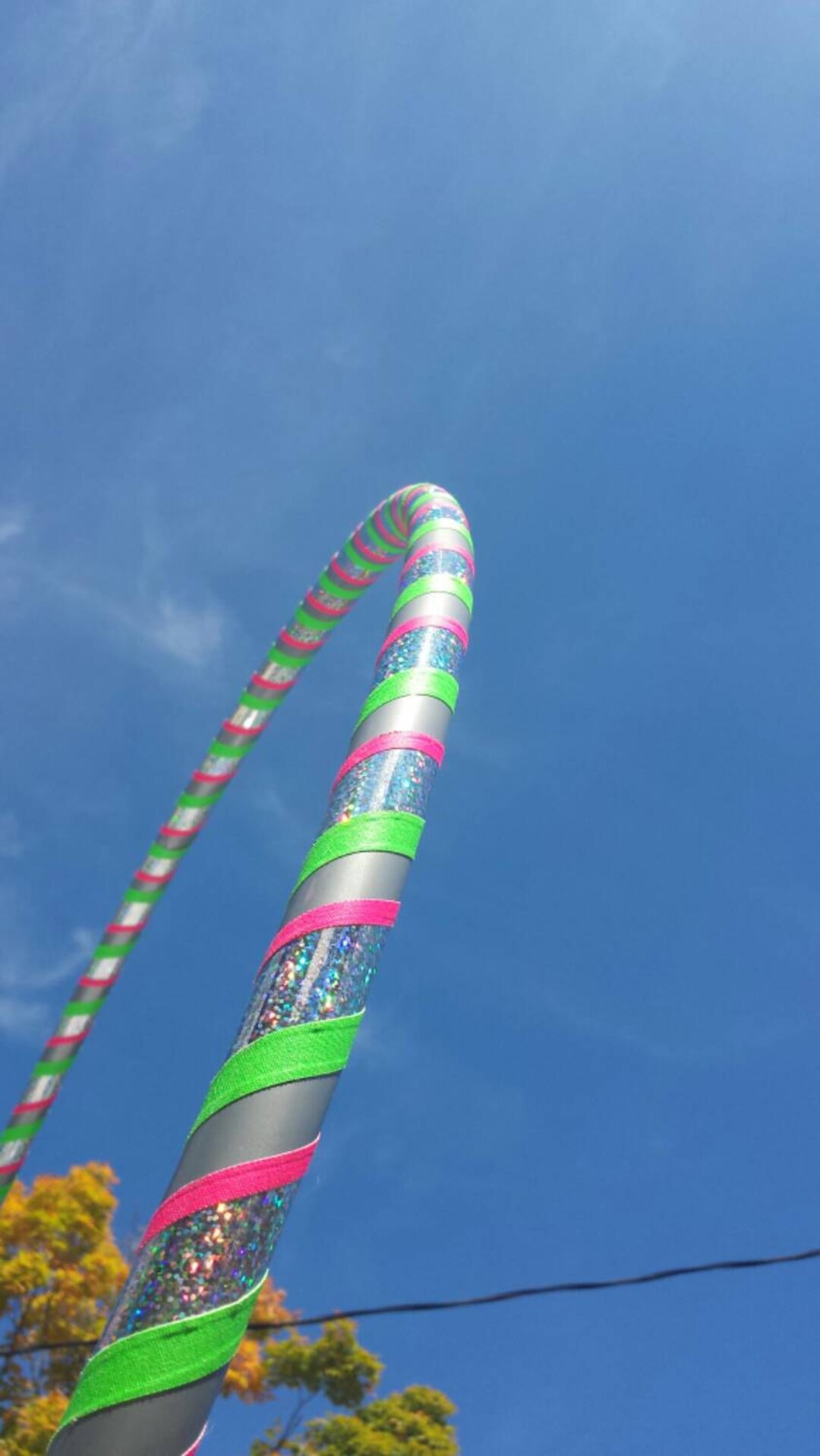 Watermelon Swirl Collapsible Hula Hoop / Custom / Any Size / Fitness ...