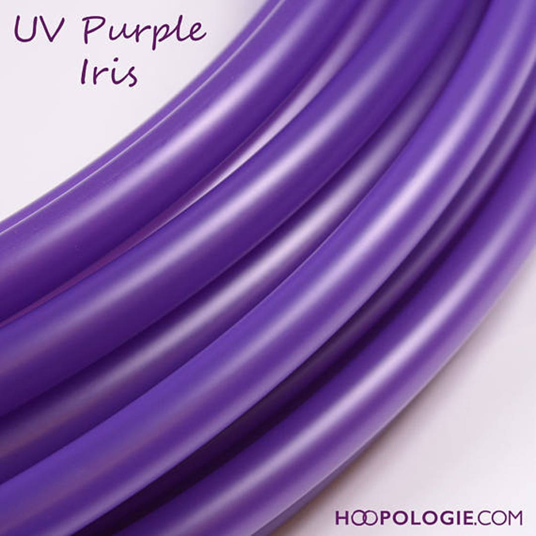 UV GLOW Purple Polypro Hoop / 3/4 or 5/8 / Any Size / Hoop - Etsy