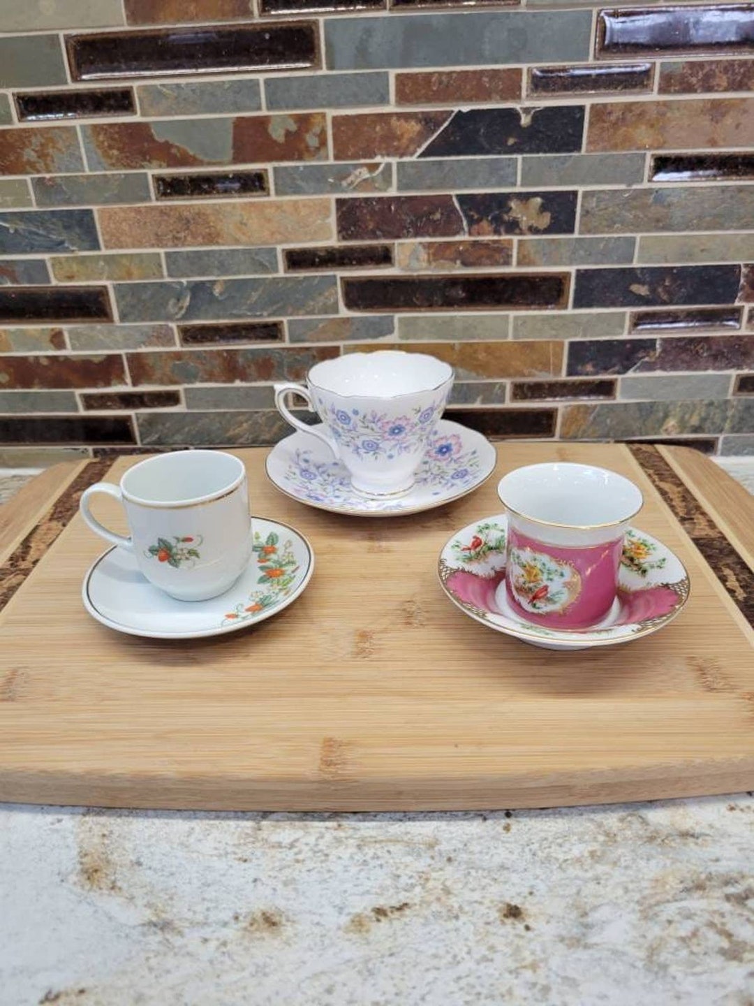 3 Vintage Avon Cup & Saucer Sets, Demitasse and Regular Size - Etsy