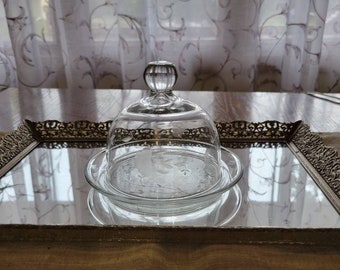 Princess House Butter Dish - Etsy