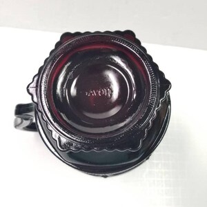 Vintage Avon Cape Cod Water Pitcher, Large Ruby Red 46 Oz - Etsy