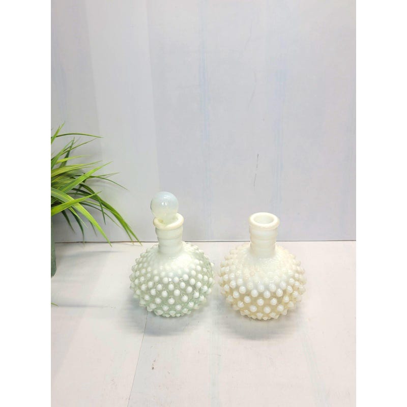 Fenton Opalescent Bottle - Etsy