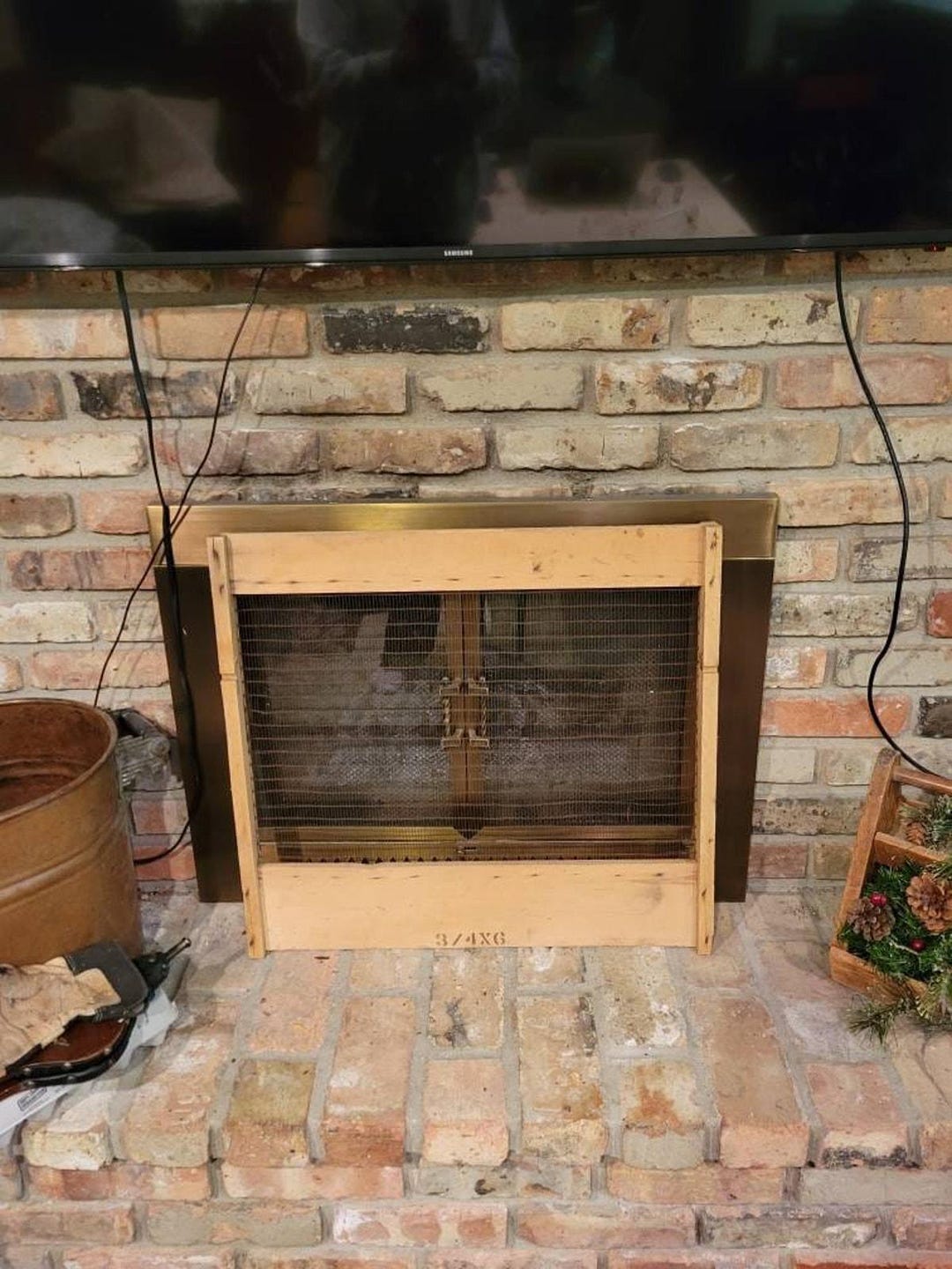 Antique Fanning Mill Screen, Bean Sorter Screens, Farmhouse Primitive ...