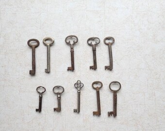 Hollow Skeleton Keys - Etsy
