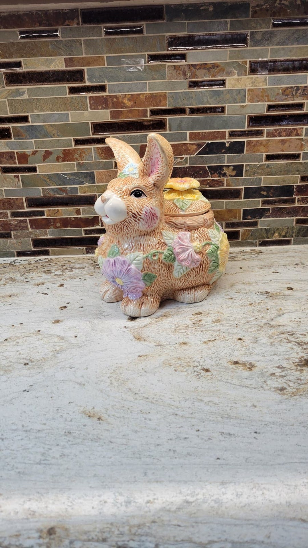 Cottagecore Bunny Rabbit Cookie Jar, Vintage Spring Easter Decor - Etsy