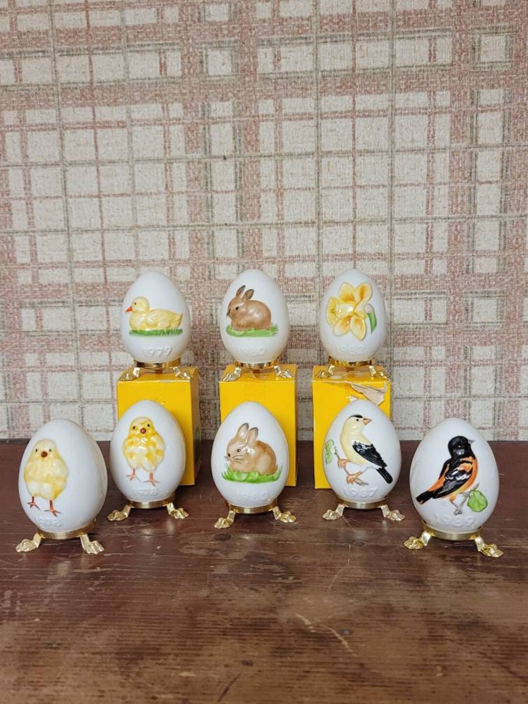 Vintage Goebel Easter Egg, Annual Porcelain, W Germany - Etsy