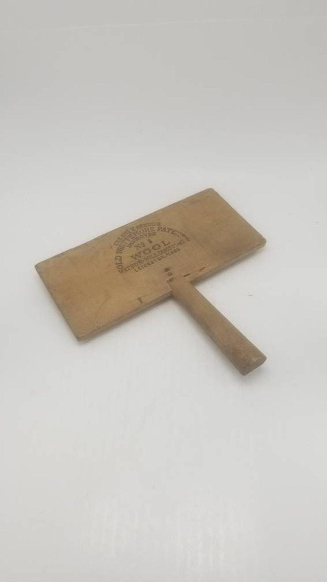 Vintage Wool Card Paddle, Whittemore No 8, Carding Comb, Farmhouse ...