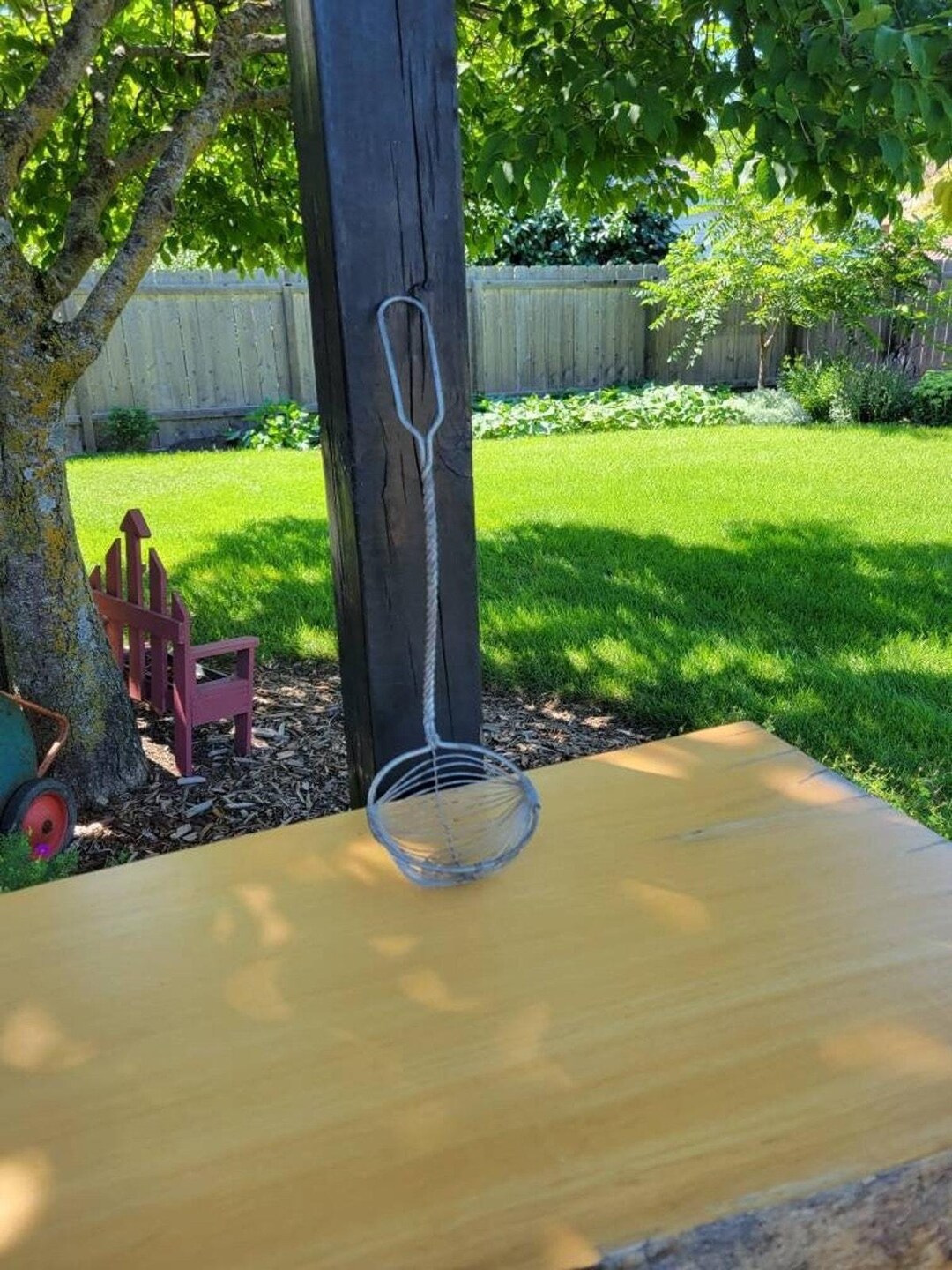 Vintage Wire Scoop Utensil Ladle Strainer, Farmhouse Kitchen - Etsy