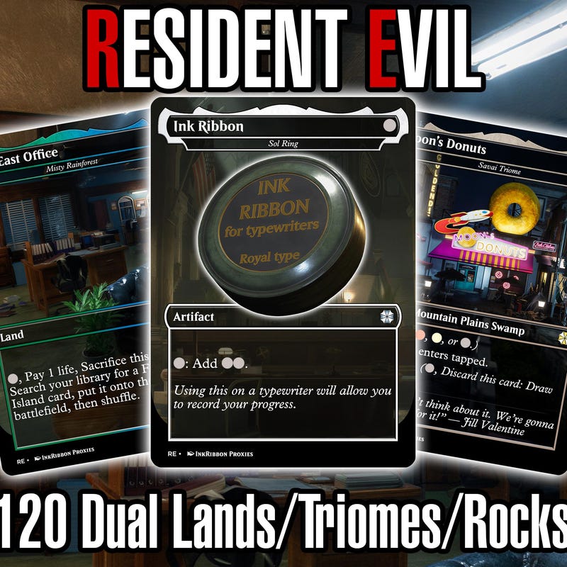 Resident Evil Mtg - Etsy