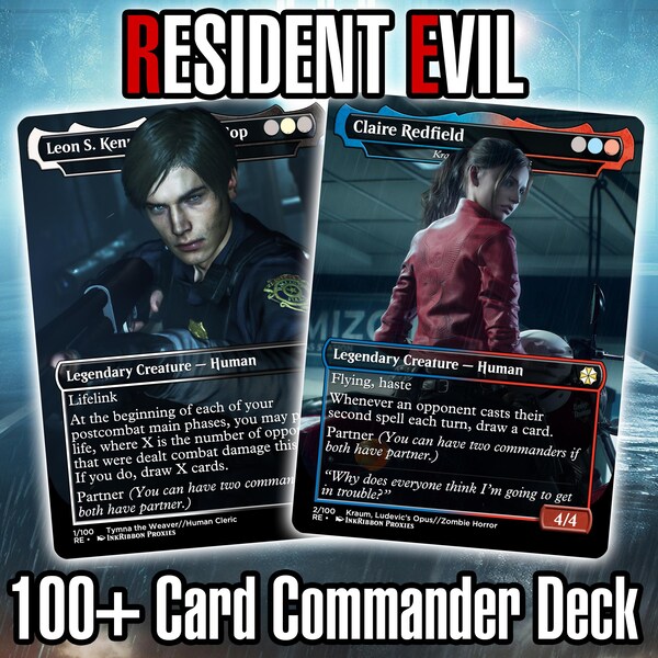 Resident Evil Mtg - Etsy