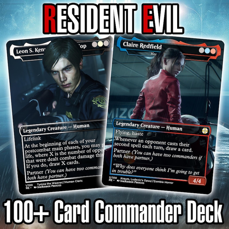 Resident Evil Mtg - Etsy