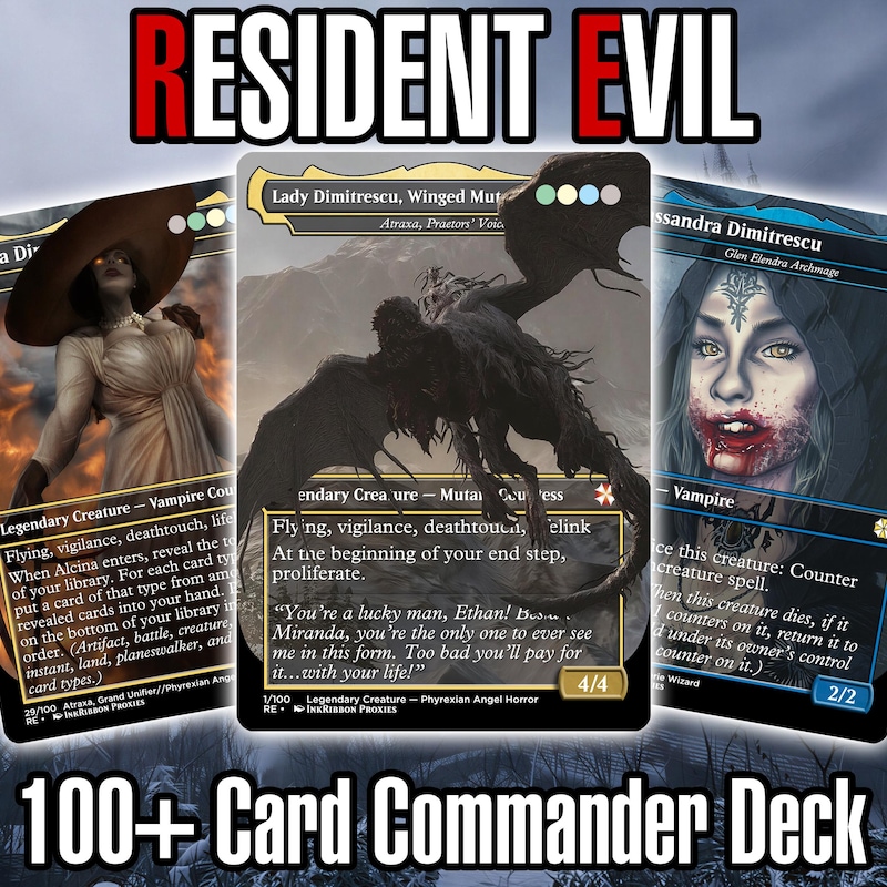 Resident Evil Mtg - Etsy