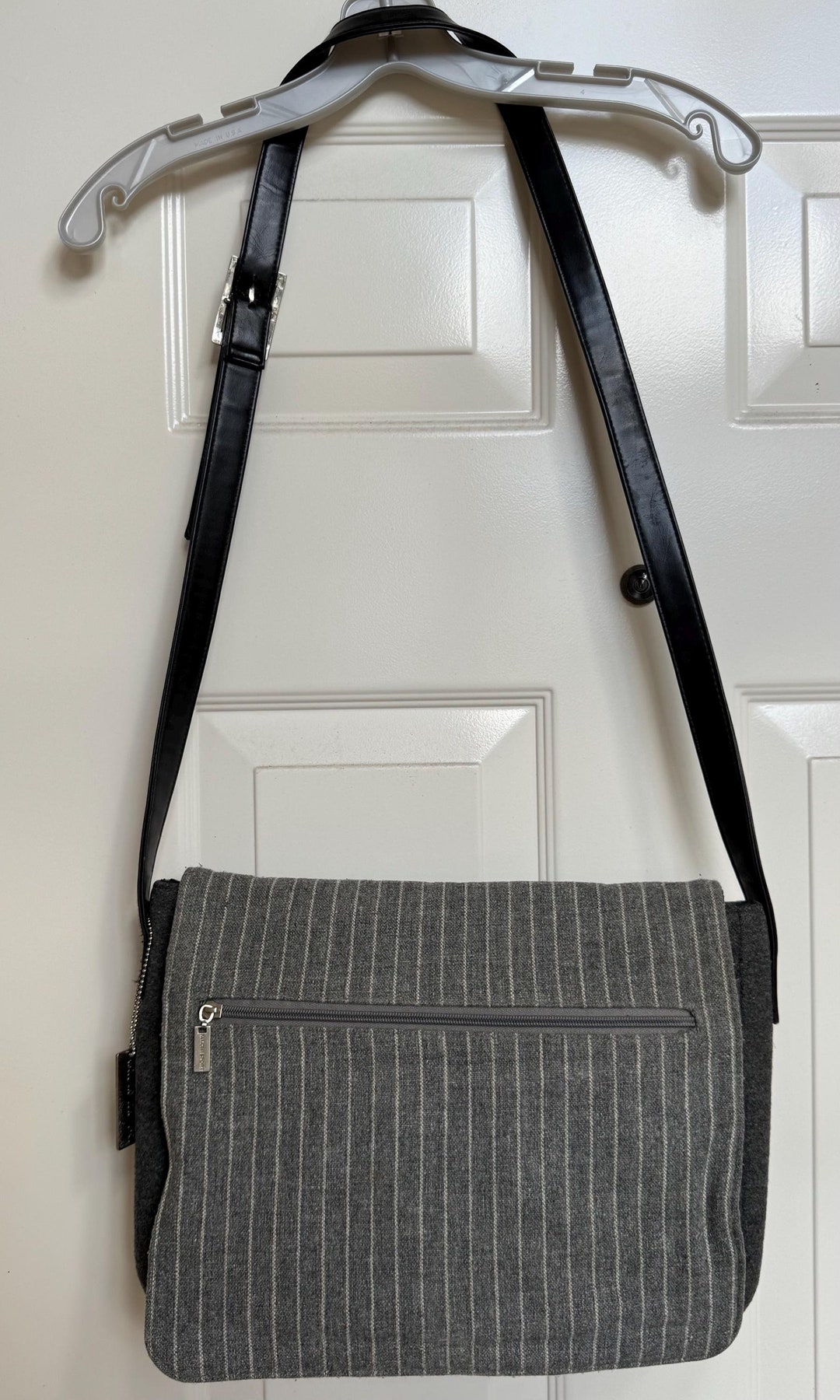 Falchi Sport Shoulder Bag in Gray Tone Fabric From the 90's - Etsy