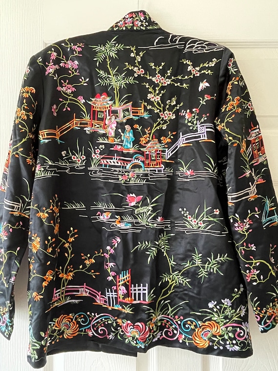 Vintage Silk Asian Jacket Village theme "Vintage" by … - Gem