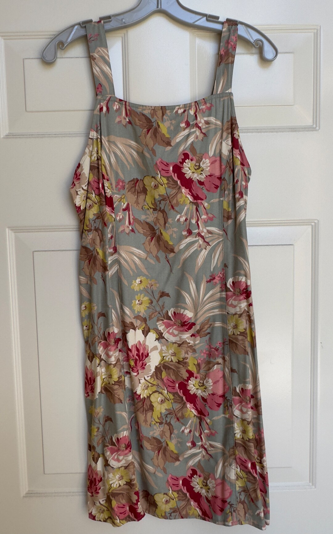 Islander Vintage Dress With Floral Theme Size 8 - Etsy