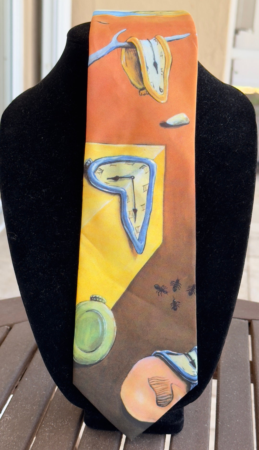 Vintage 1994 Salvador Dali Tie'time WARP' by Ralph Marlin&co. Never ...