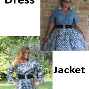 Vintage Baseball Uniform, Vintage Style Dress Pattern and Coat Option ...