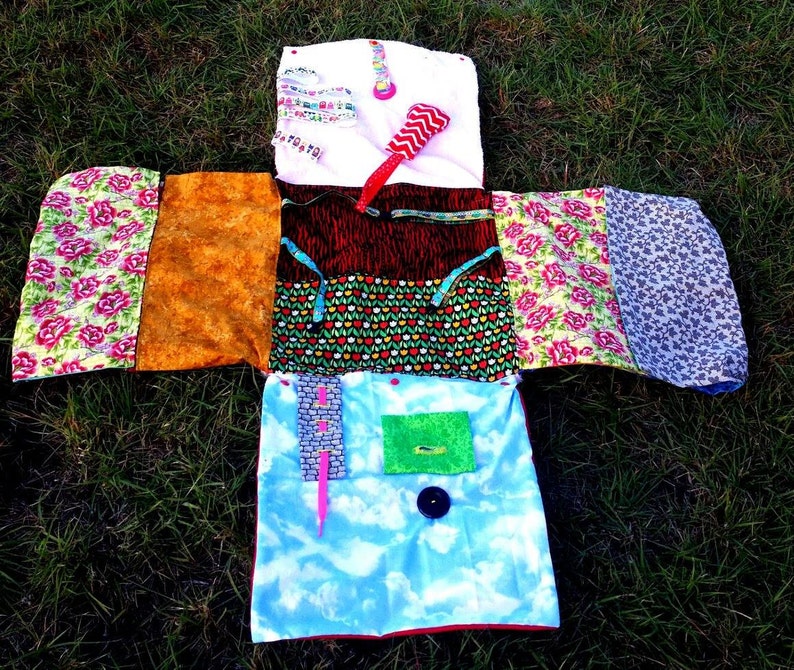 Fidget Sensory Folding Mat Pattern - Etsy Australia