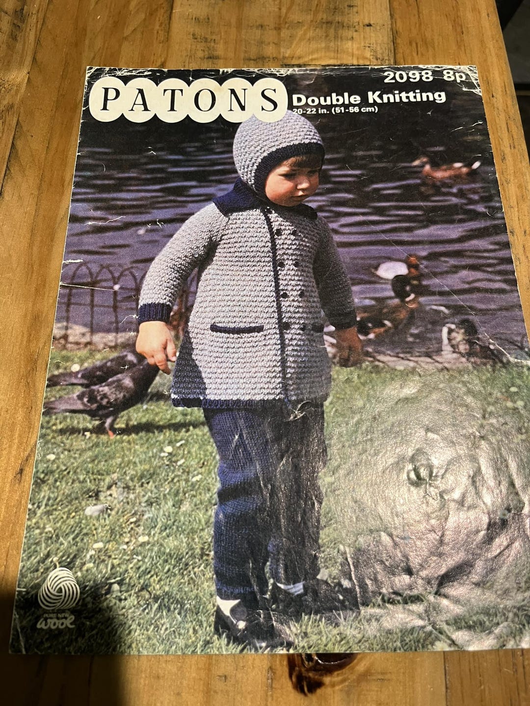 Vintage Paton Knitting Pattern - Childs Trio( Hat,jacket & Trousers ...