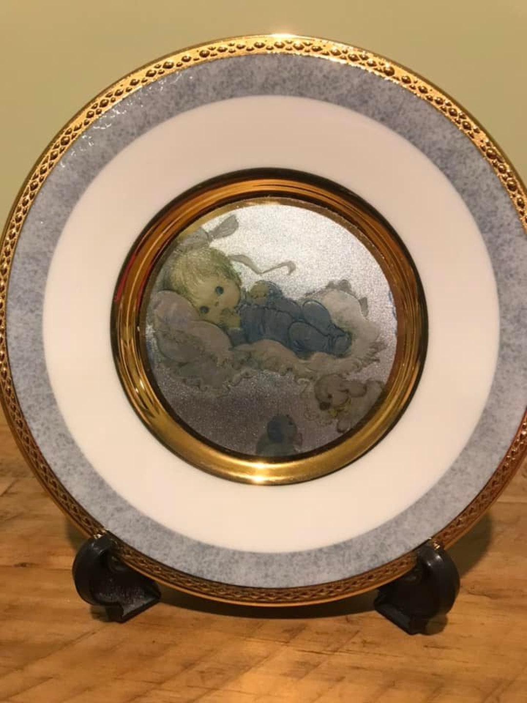 Dufex "it's a Boy" Birth/ Christening Plate 24KT Gold Edged. - Etsy UK