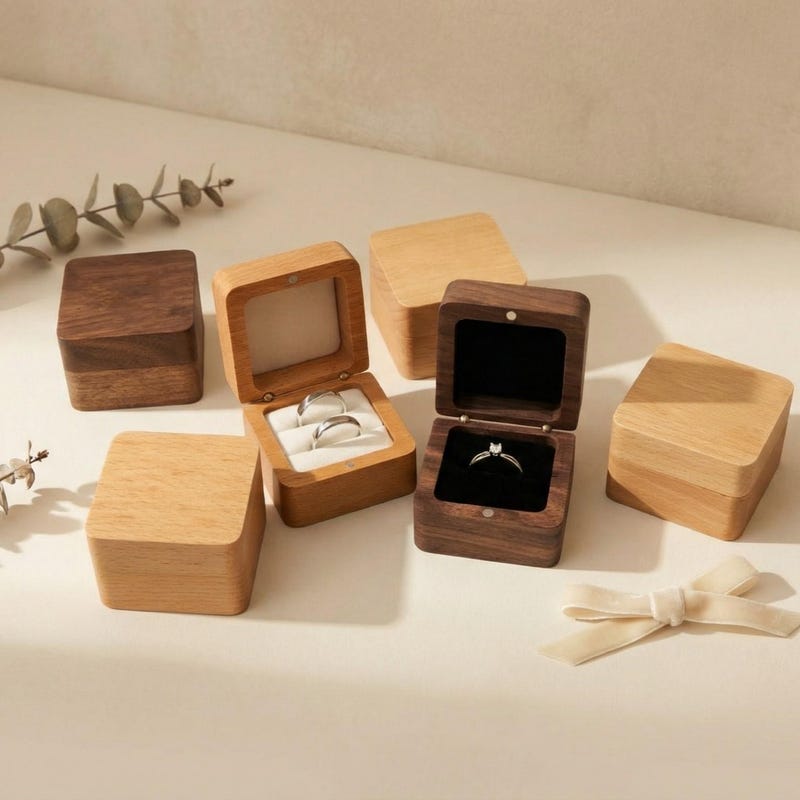 Square Jewelry Gold Ring - Etsy