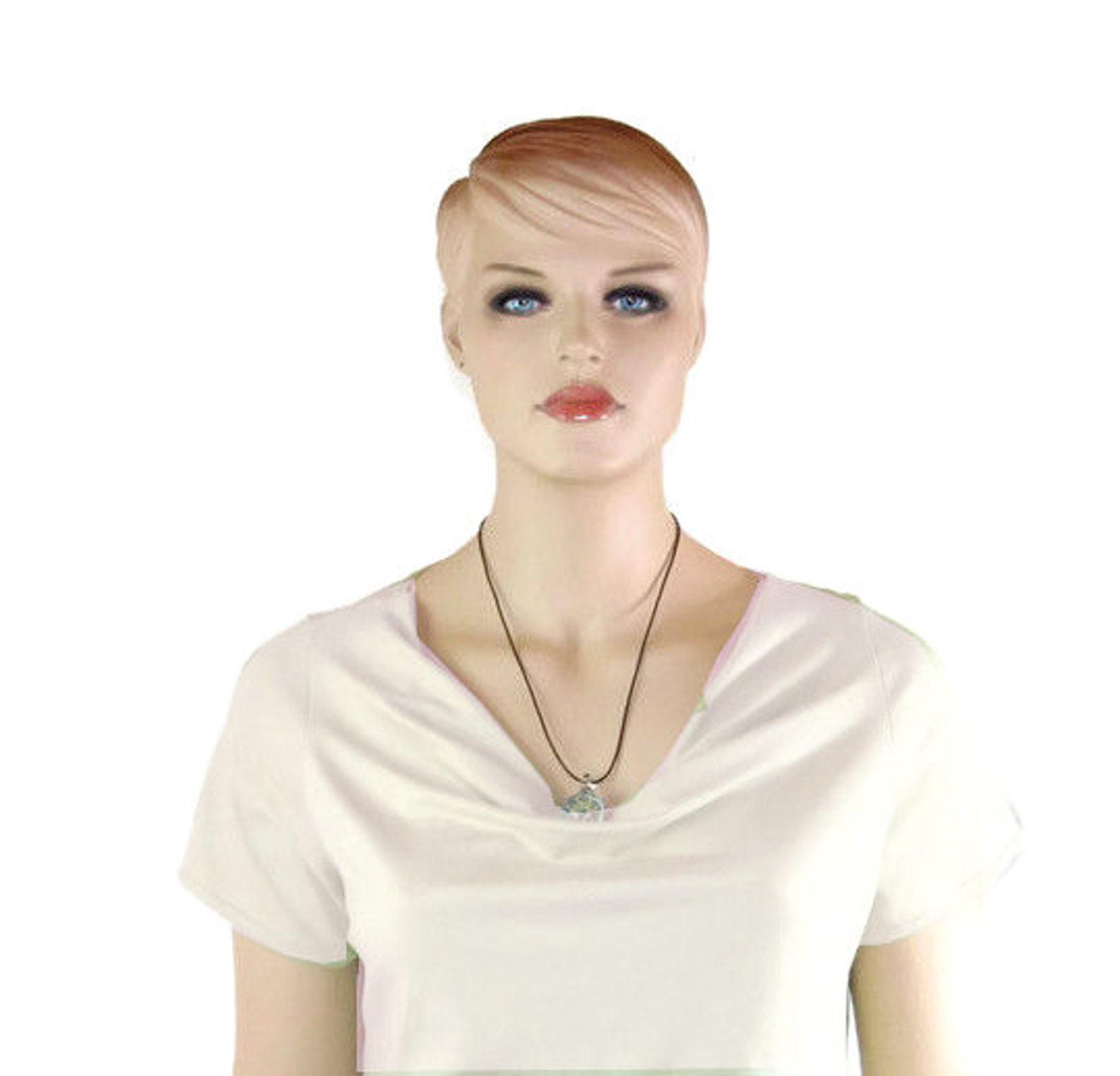 Plus Size Womens Drape Neck Shirt-cowl Neck-hand Dyed - Etsy