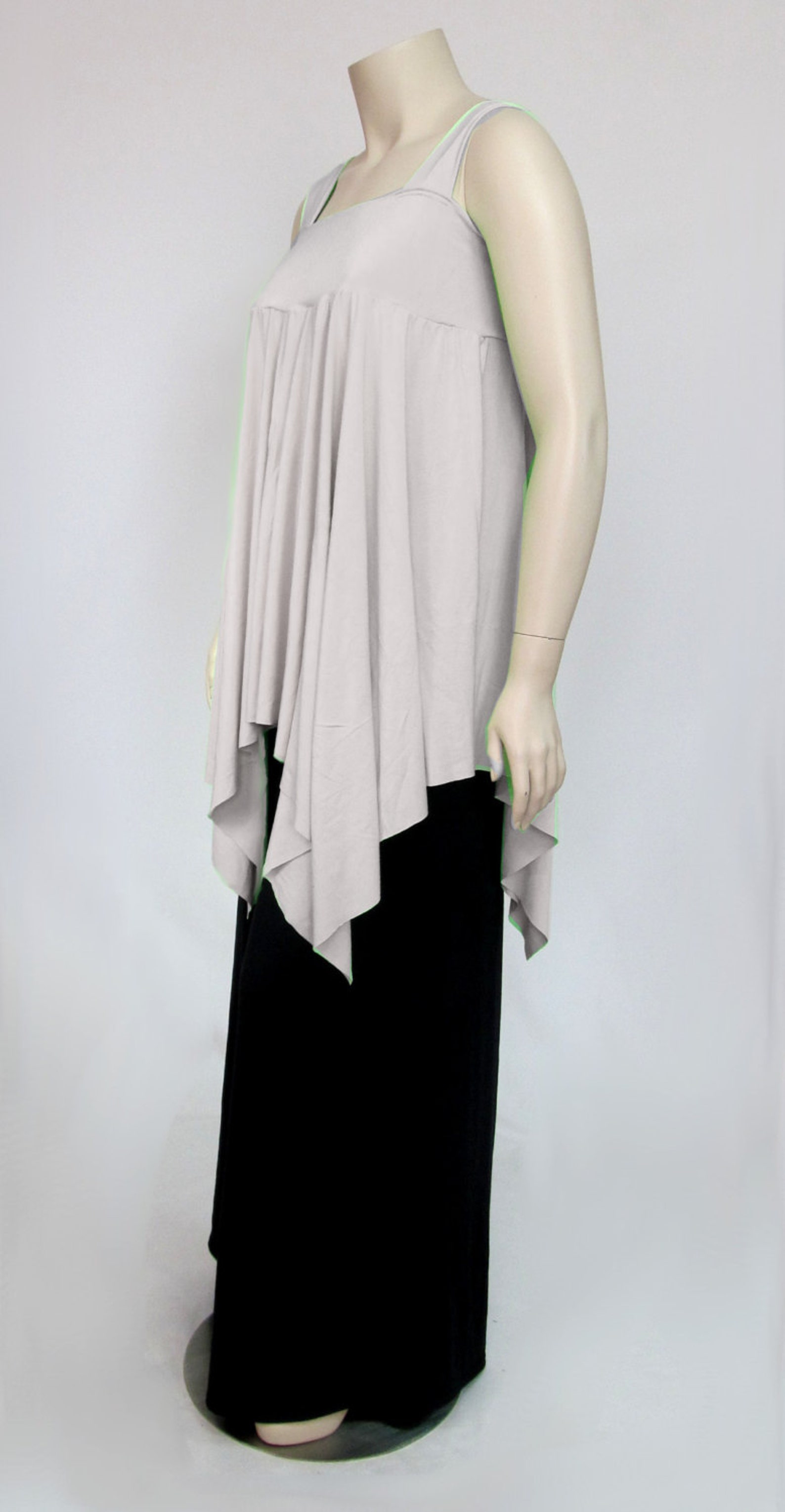 Plus Size Womens Pixie Halter Top-eco Friendlyhand Dyed - Etsy