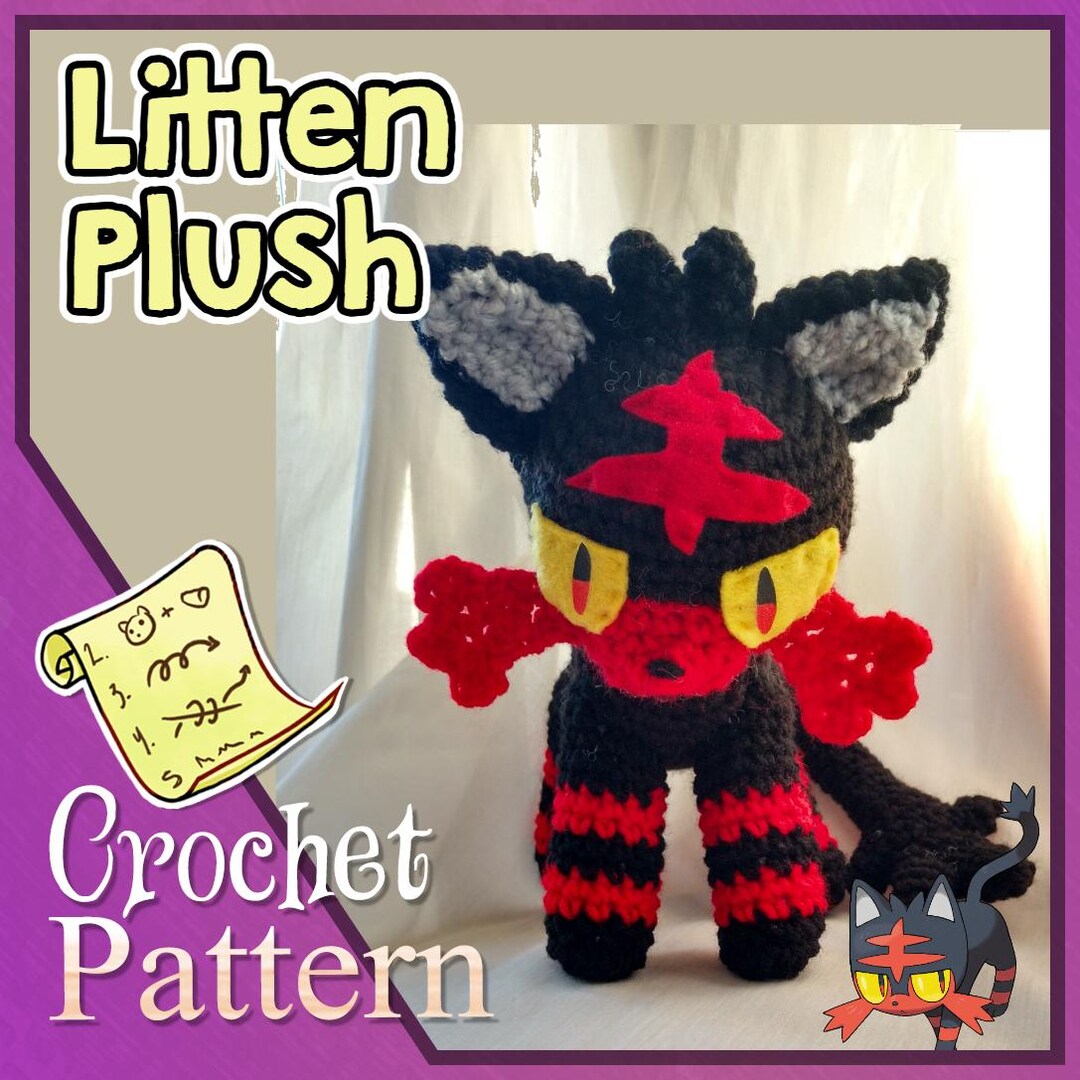 PATTERN - Litten Crochet Pattern - Etsy