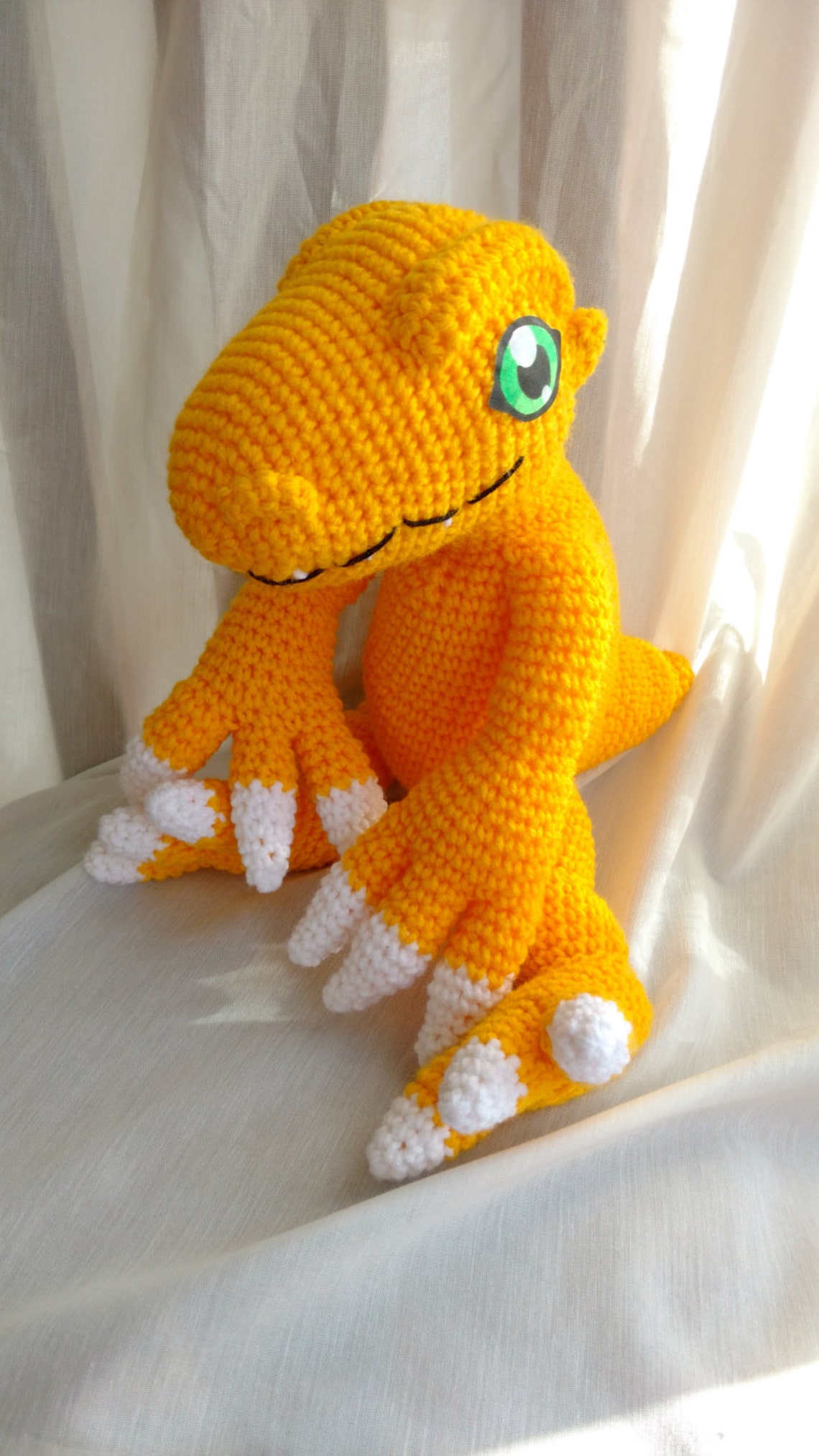 PATTERN - Agumon Crochet Pattern PDF File - Etsy Canada