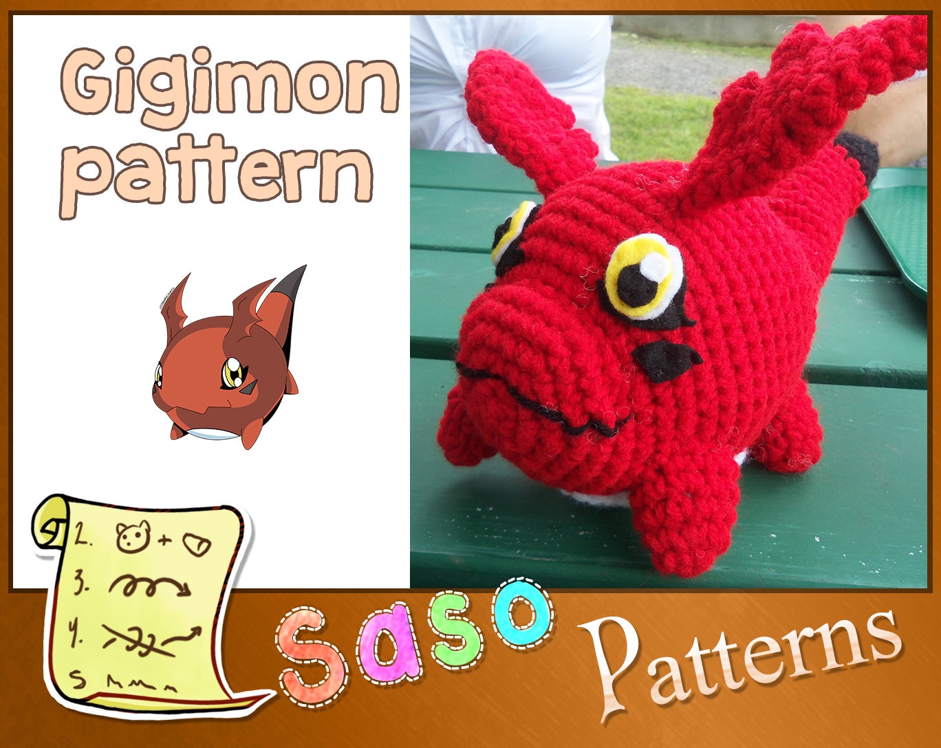 Digimon Plush Patterns