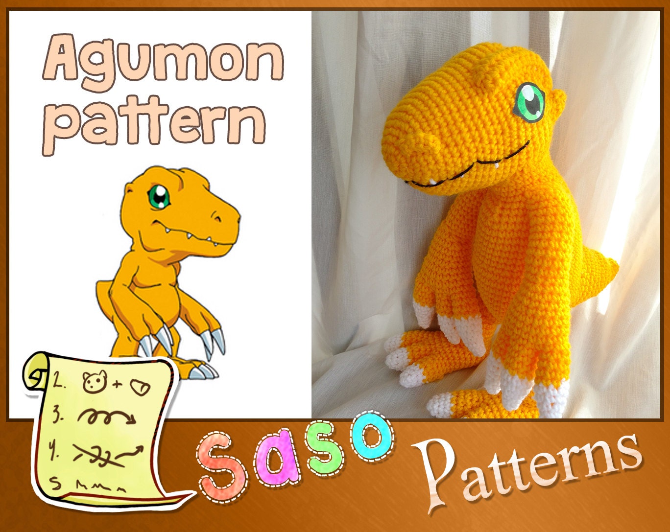 Terriermon Plush Pattern