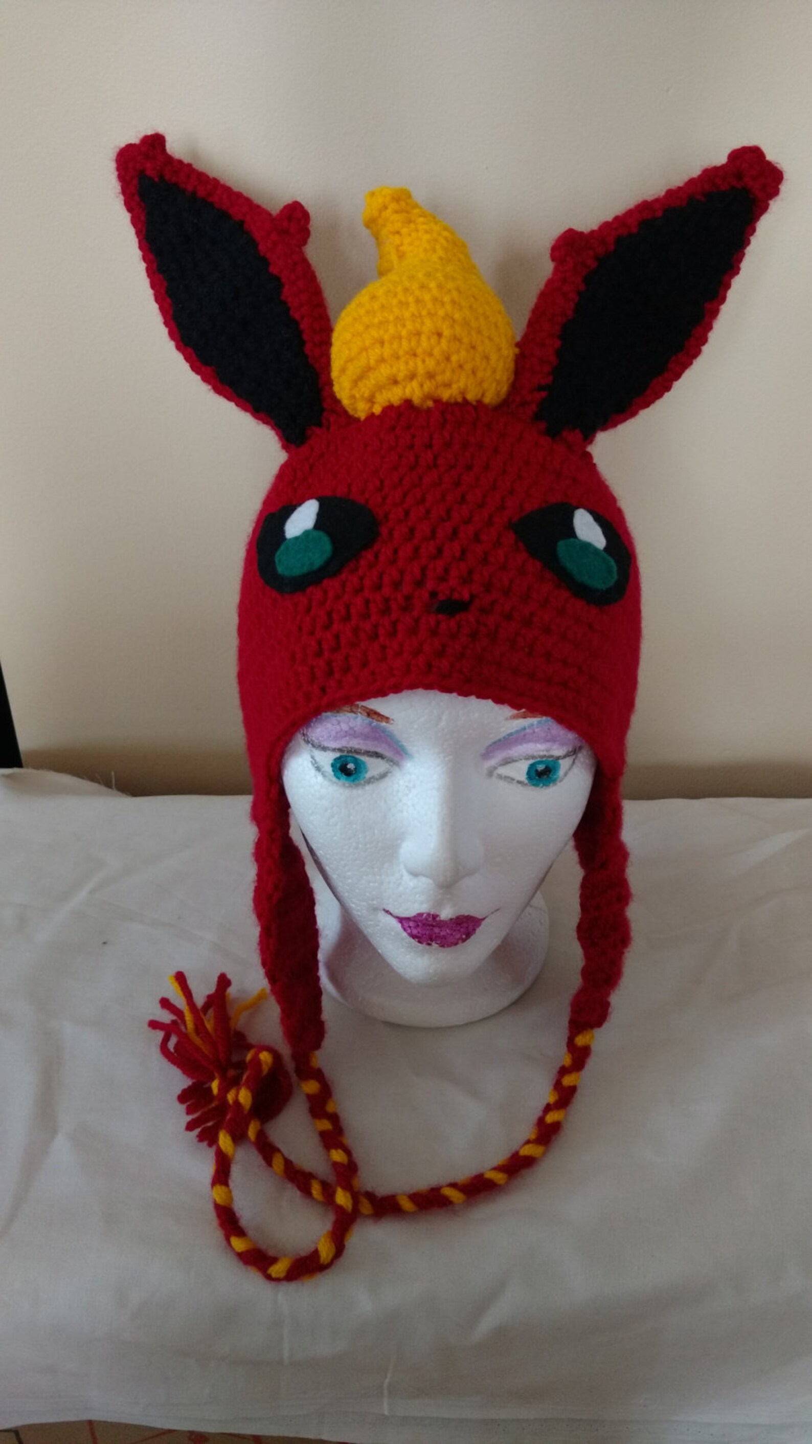 PATTERN Flareon Beanie Crochet Pattern | Etsy