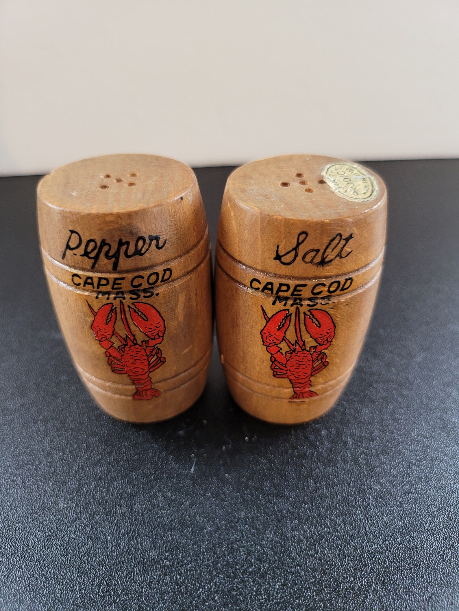 Vintage Cape Cod Wine Barrel Shakers - Etsy