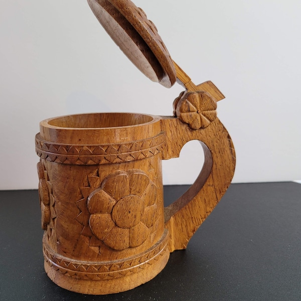 Wood Tankard - Etsy