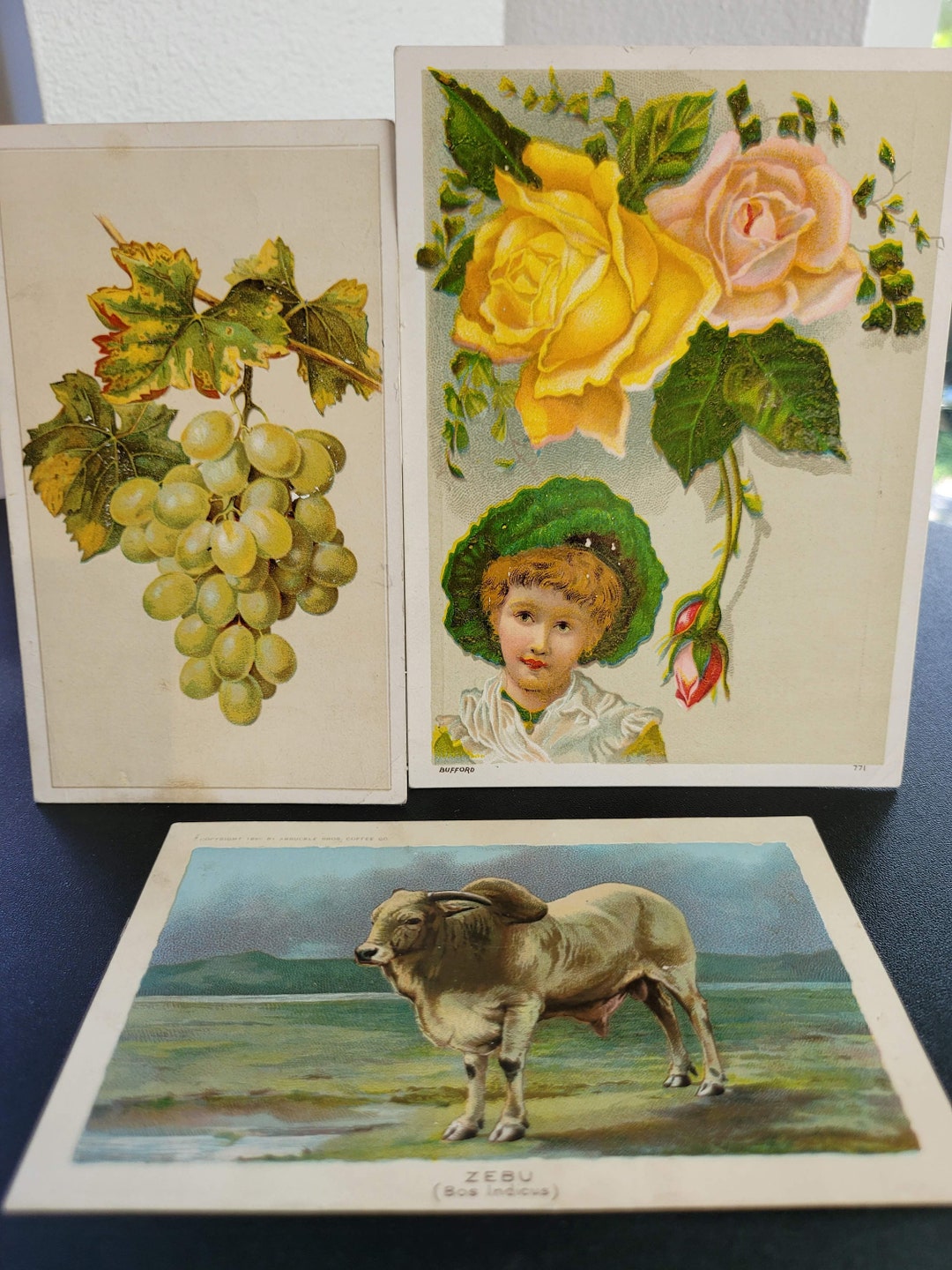 Victorian Coffee Ad Cards - Etsy