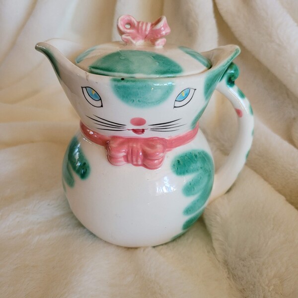 Cat Tea Pot - Etsy
