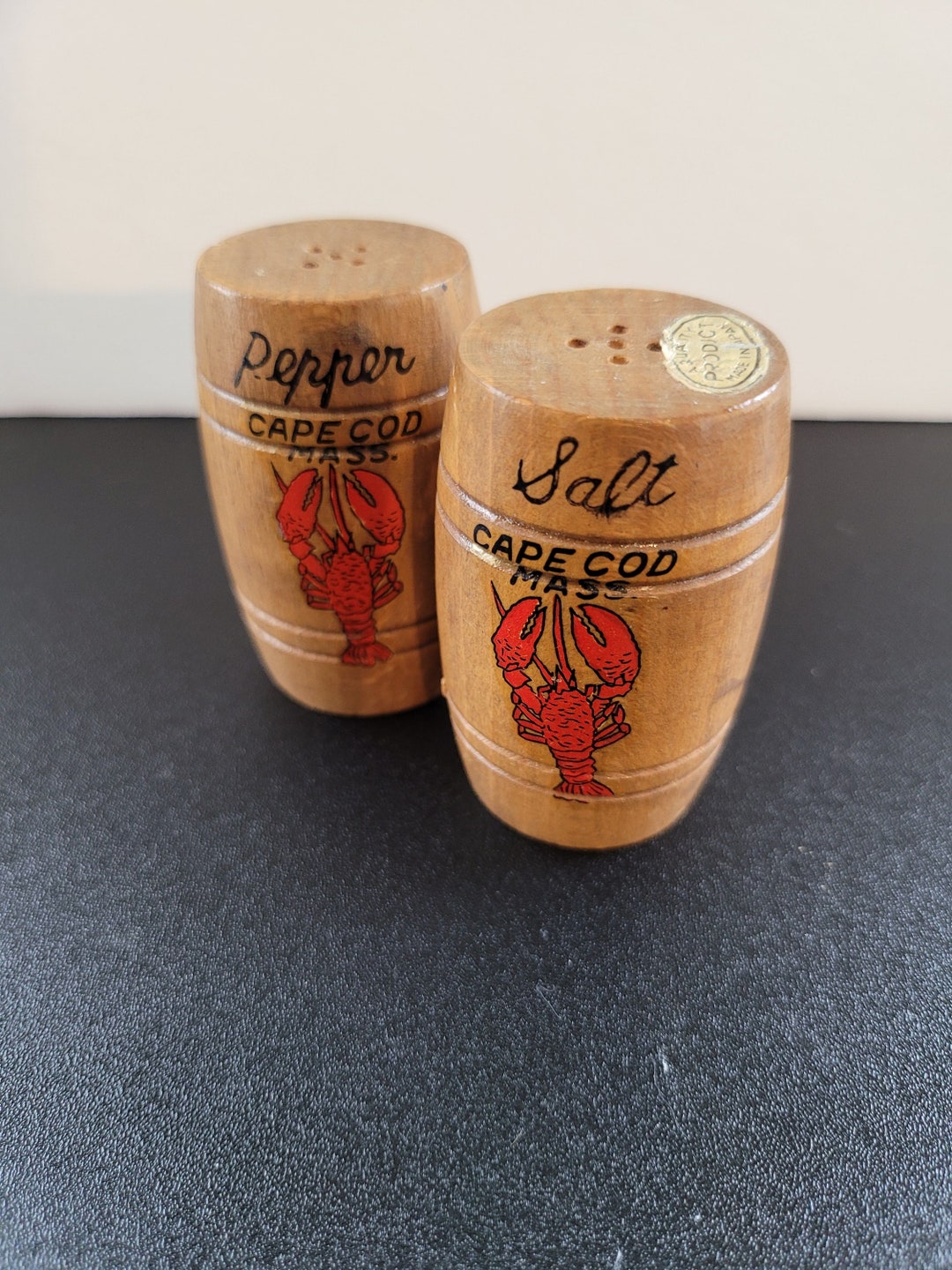 Vintage Cape Cod Wine Barrel Shakers - Etsy