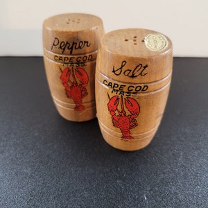 Vintage Cape Cod Wine Barrel Shakers - Etsy
