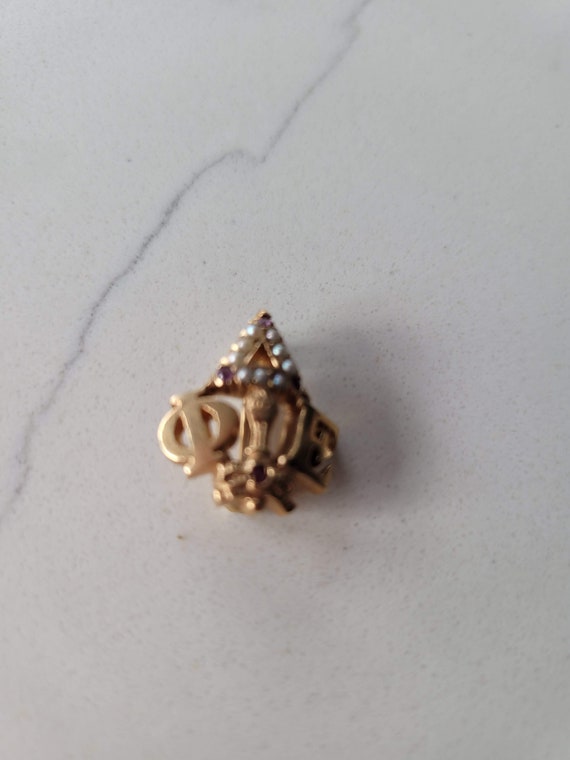 Fraternity pin vintage - Gem