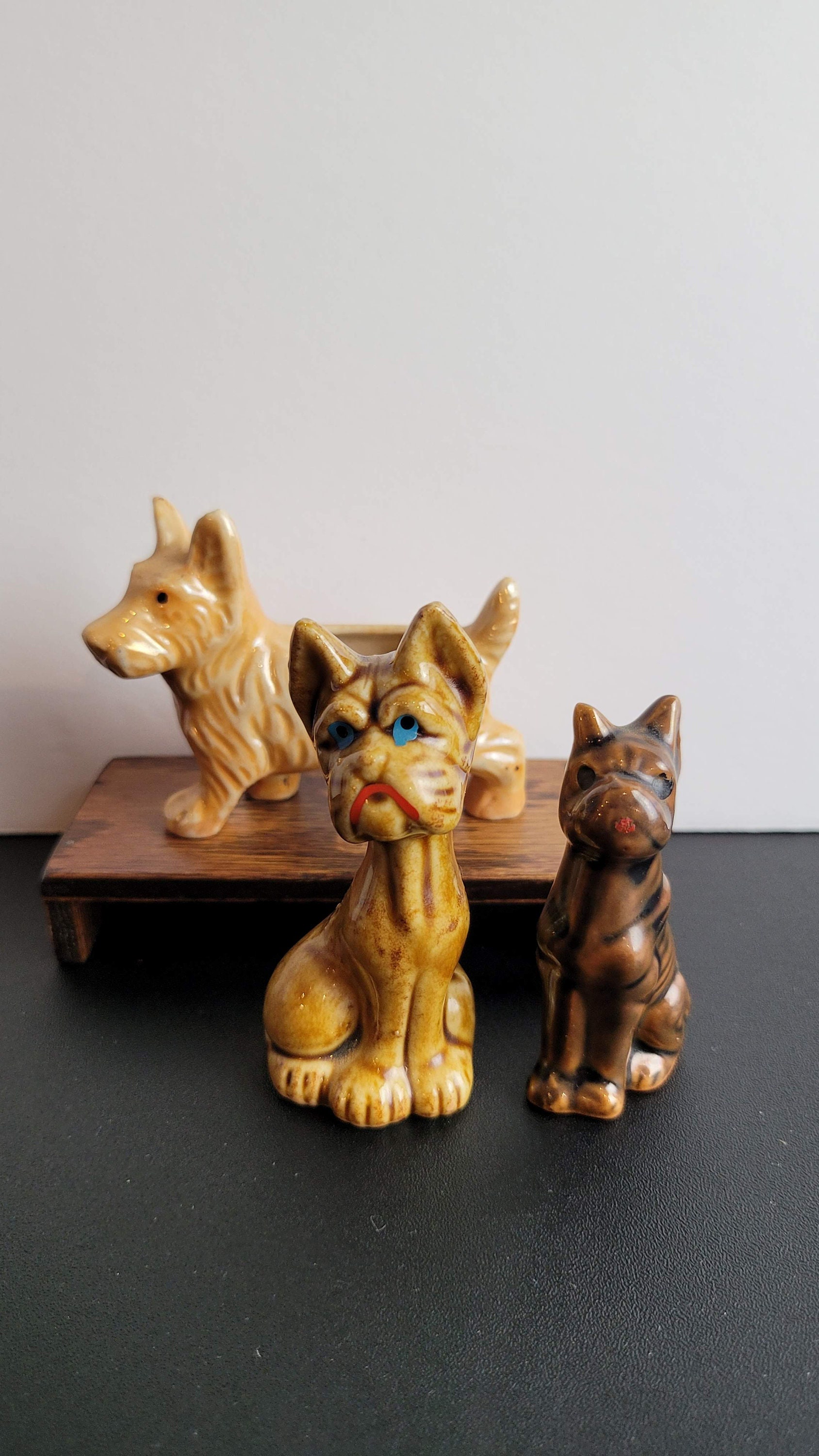 A Trio of 1950's Made in Japan Ceramic Dogs - Etsy