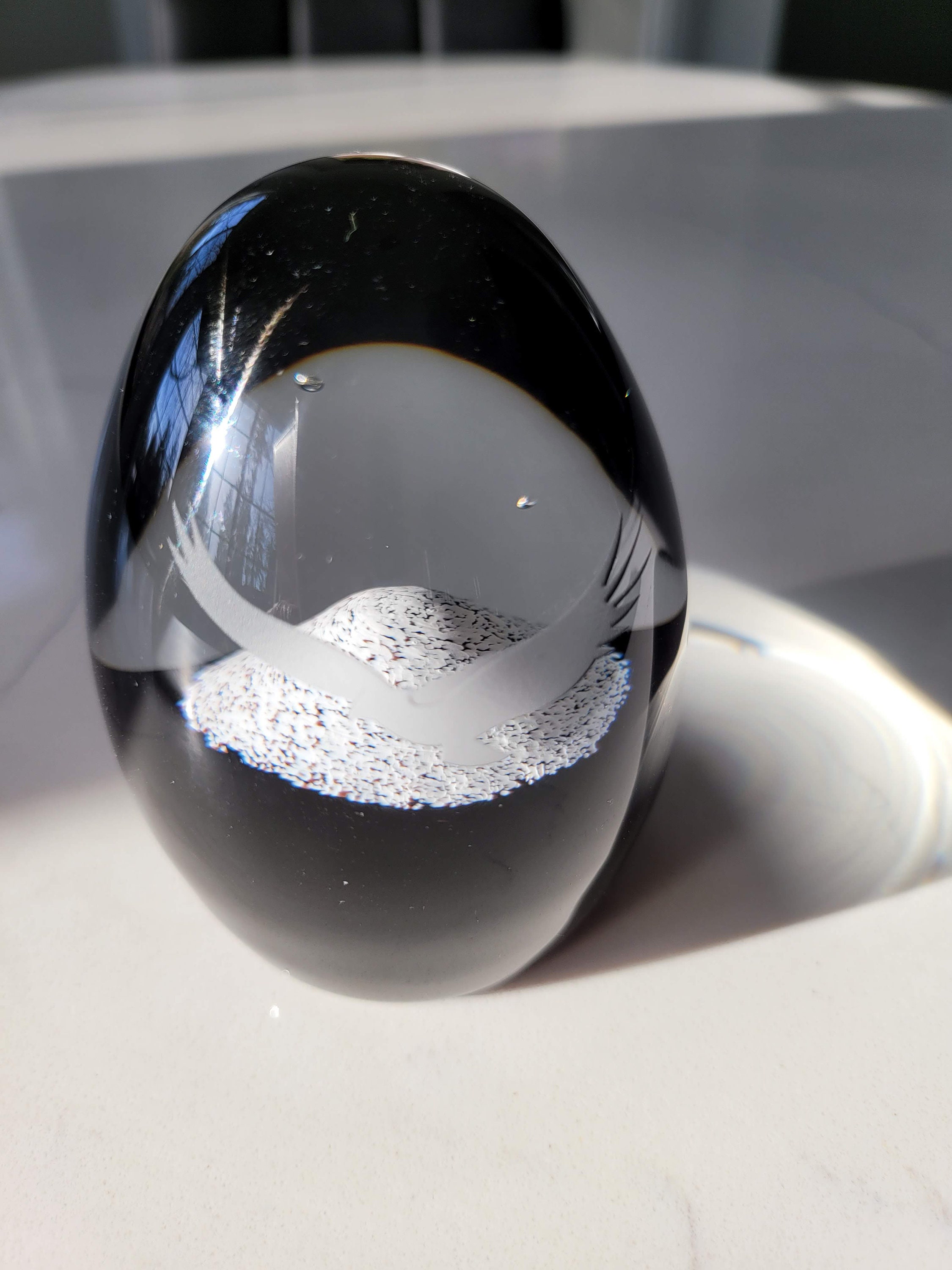 Eagle Soaring Over a Mountain Paperweight - Etsy