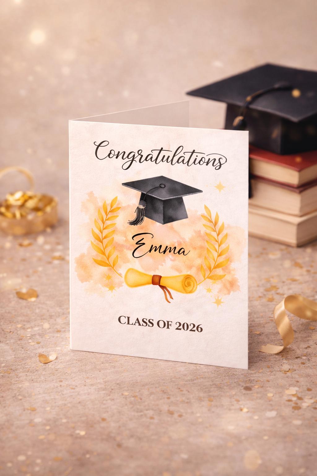 Class of 2026 Graduation Invitation Template, Printable Party Invite ...
